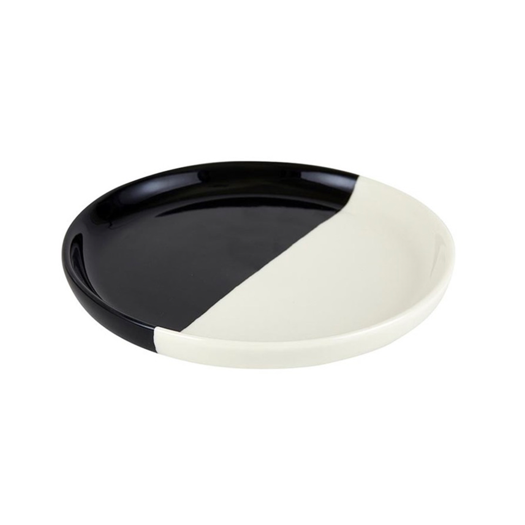 Black White Appetizer Plate Set – Maison53