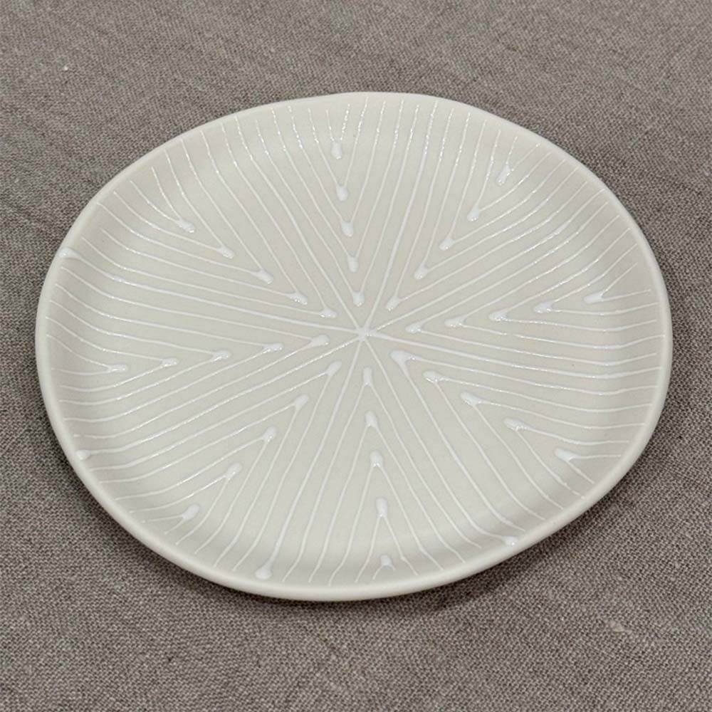Condiment Plate - White Patterns – Maison53